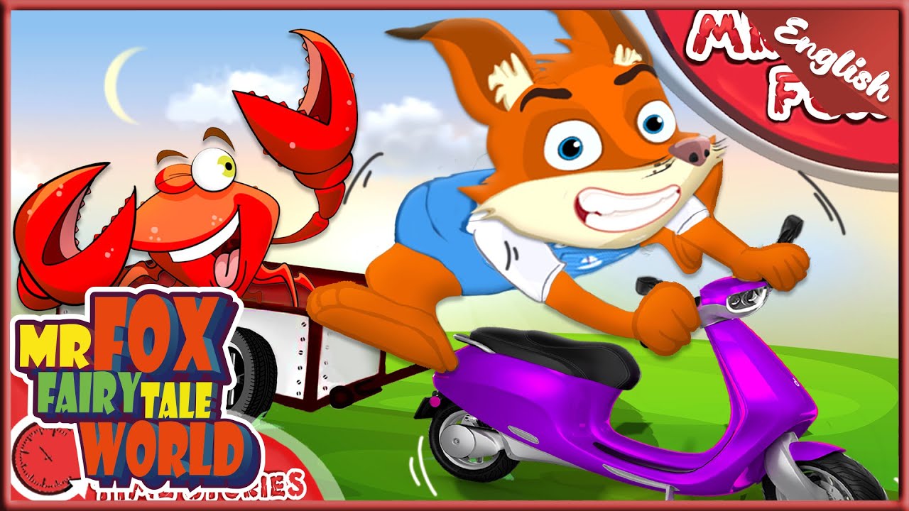 Flat Tires - Mr Fox World - English Fairy Tails . - YouTube