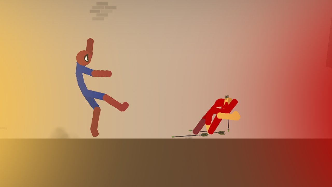 Stickman Dismounting Funny Gameplay | Flesh, Spider Man VS Hell Descent ...