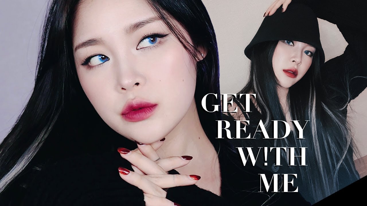 Sub 추측 읽기와 함께하는 겨울쿨톤 다크의 겨울 데일리메이크업 🖤 같이 준비해요 33 Get Ready With Me