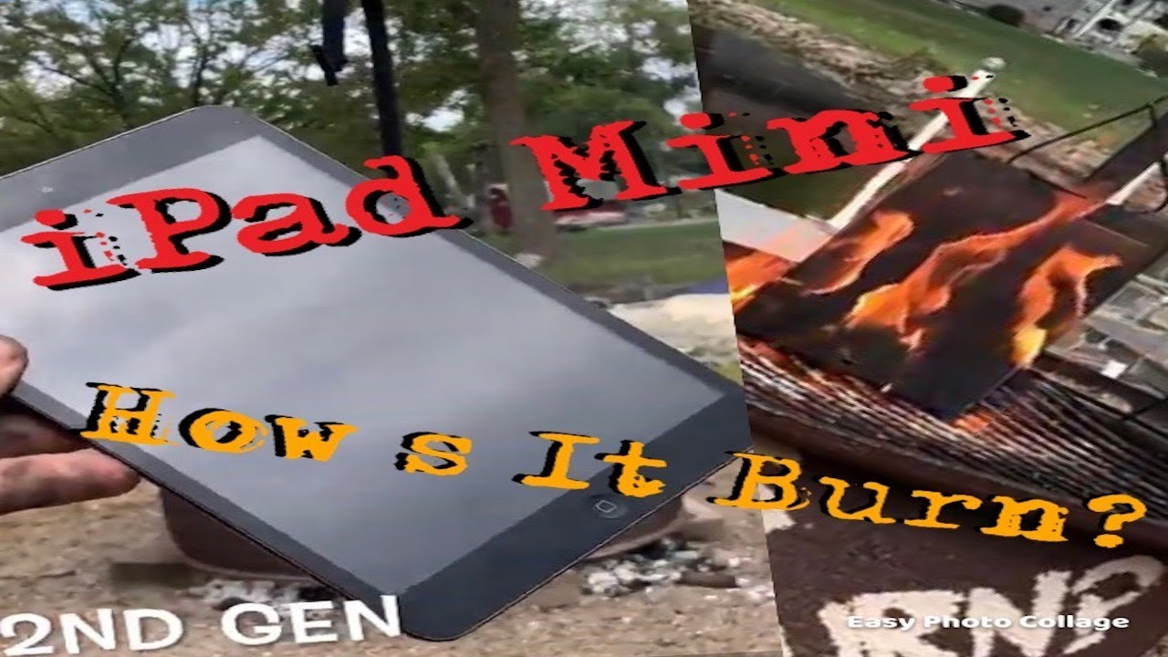 How's It Burn? | An iPad Mini Gen 2! - YouTube