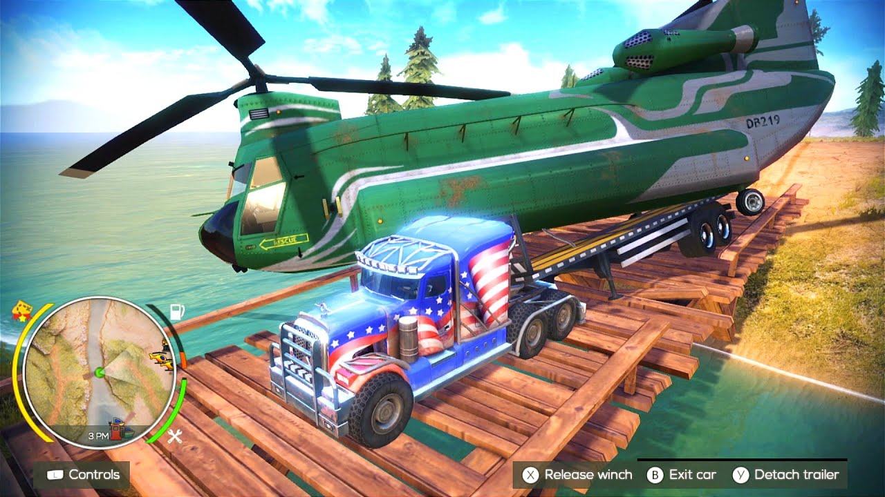 Powerful Maximus Crossing Bridge With Heavy Chinook | Off The Road ...