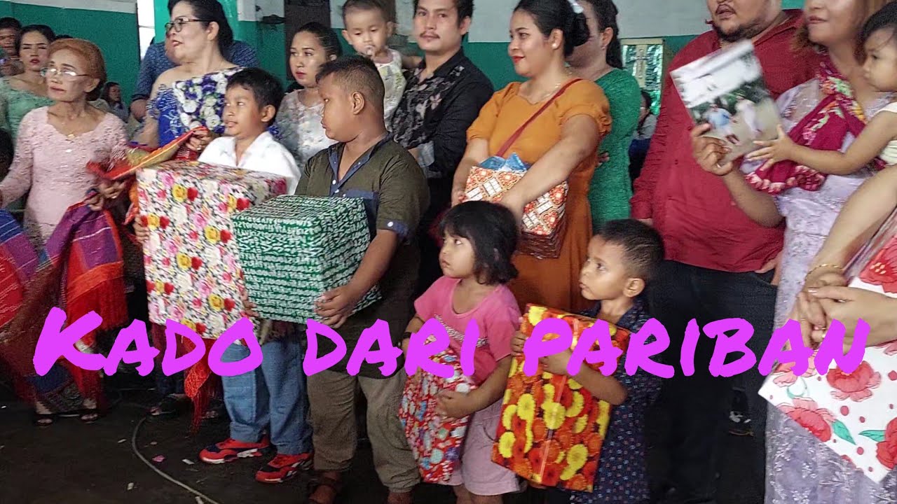 @ PARIBAN DARI PENGANTIN DIACARA ADAT EKO NAINGGOLAN DENGAN JALIAH ...