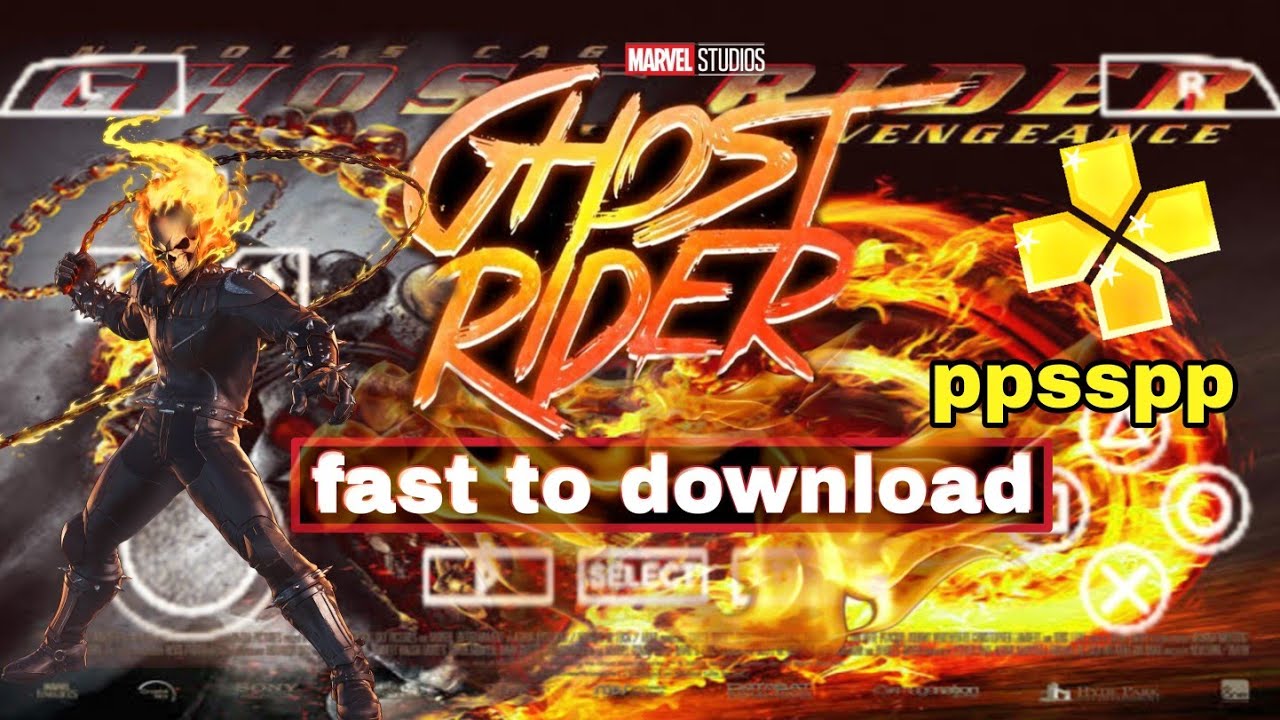 How to download fast Ghost Rider ROM for Playstation Portable(PSP ISOs ...