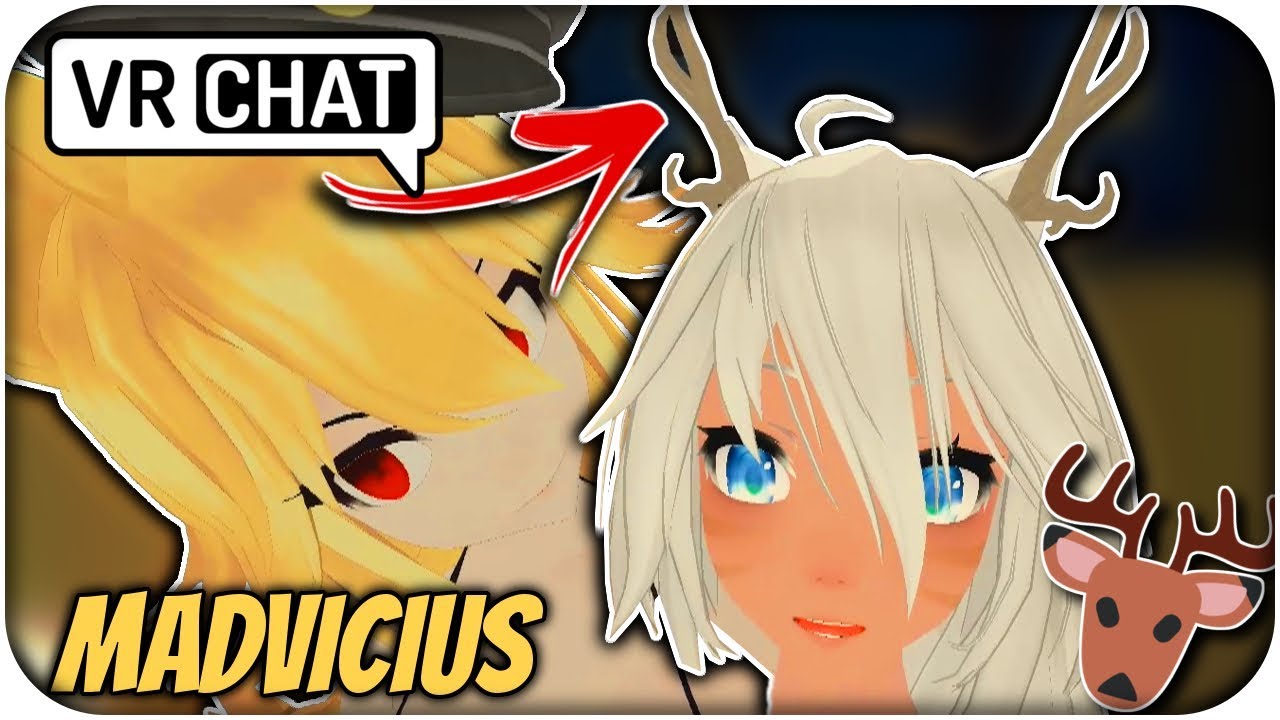[VRChat] Part 121 - I BECOME A DEER GIRL?! feat. Madvicius! (VRChat ...