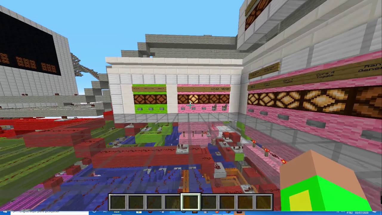 UM COMPUTADOR NO MINECRAFT! - YouTube