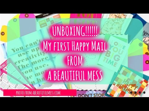 Happy Mail March 2015 Unboxing - YouTube