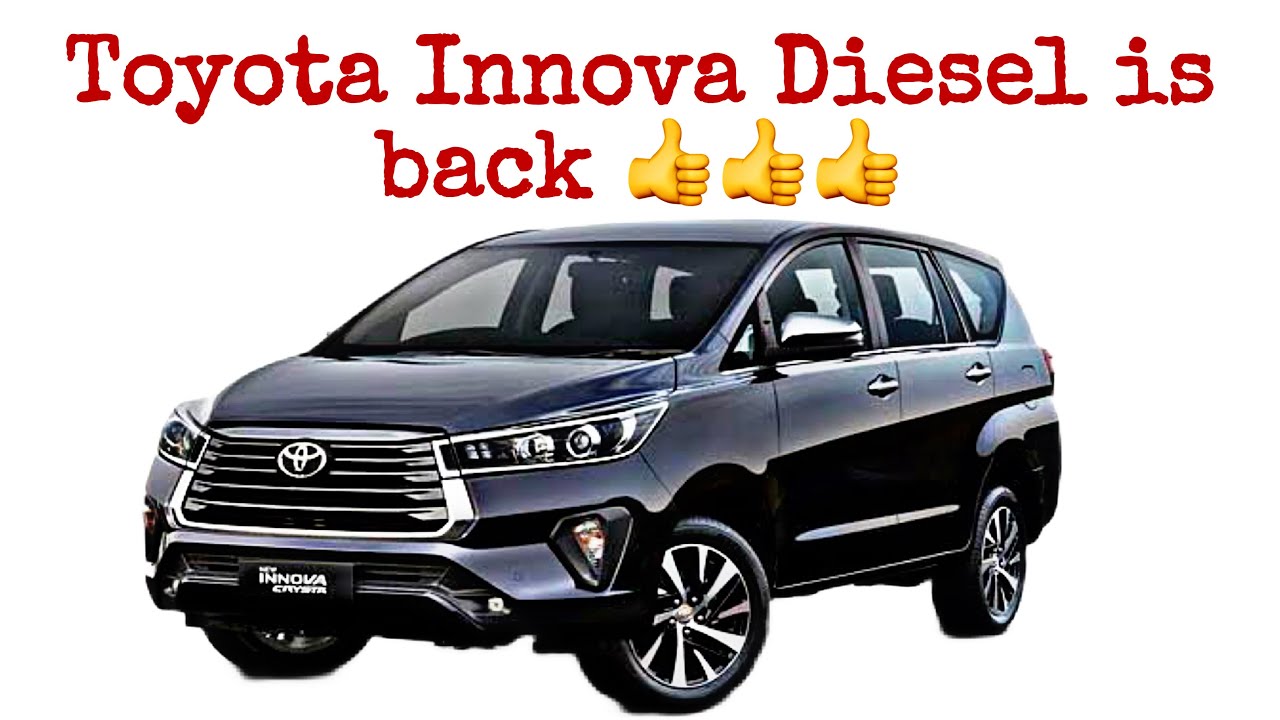 Toyota Innova Diesel is back 😍 ! Innova Diesel 2023 ! toyota innova ...