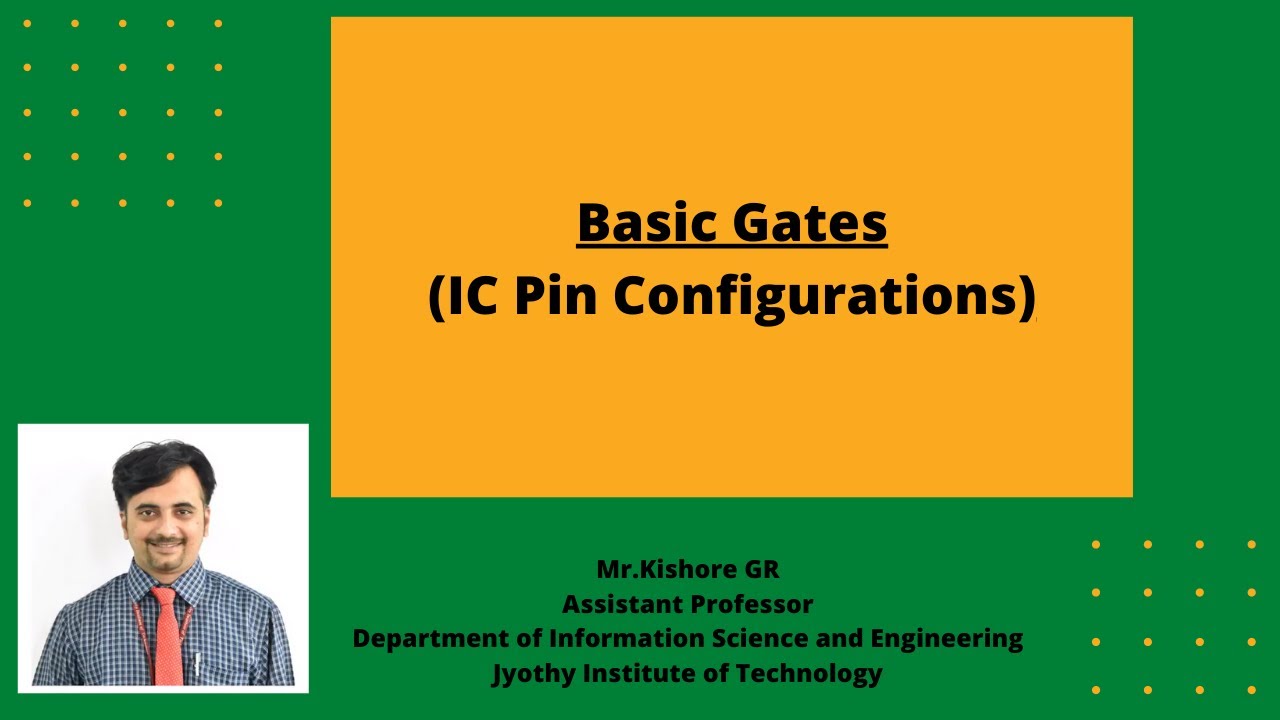 IC pin Configuration of Basic Gates(Tutorial 4) - YouTube