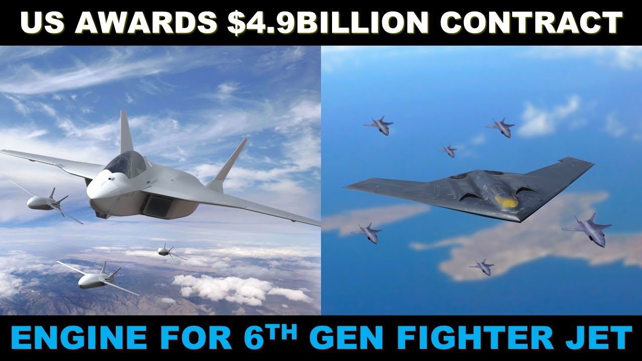 US Readies Engines for Sixth Generation Fighter Jets - YouTube