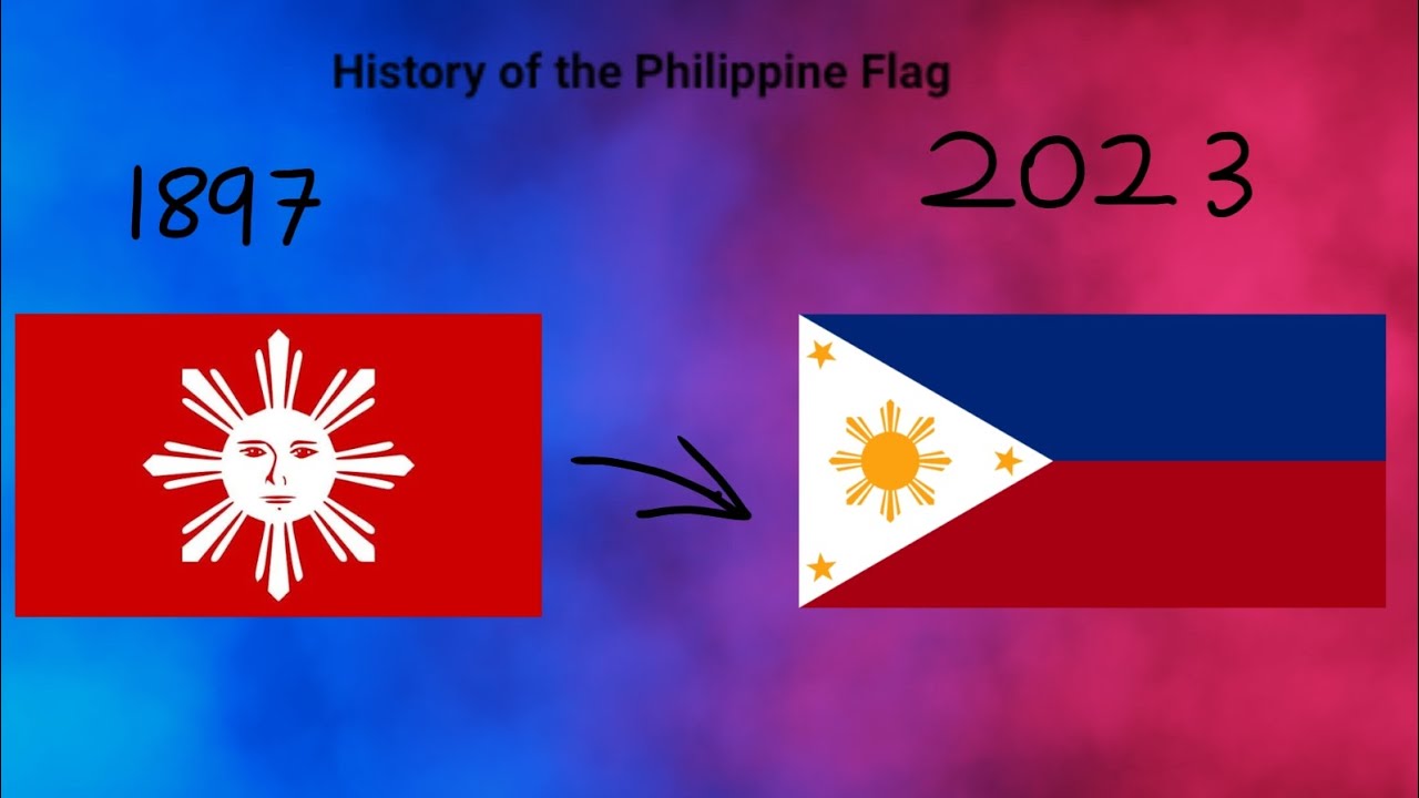 History of The Philippine Flag (1897 - 2023) - YouTube