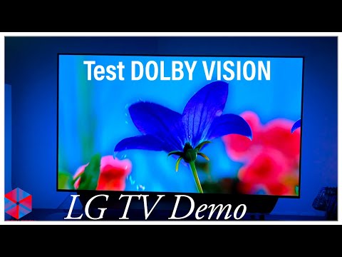 LG OLED Test Dolby Vision | demo Oled - YouTube