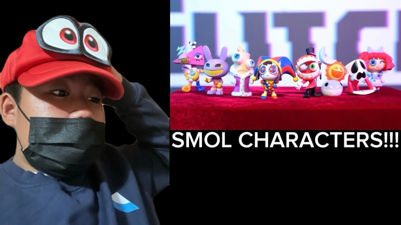 The Amazing Digital Circus But smol REACTION | SMOL CHARACTERS ...
