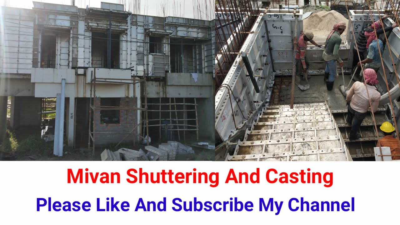 Mivan Shuttering And Casting | Aluform Shuttering And Its Casting ...
