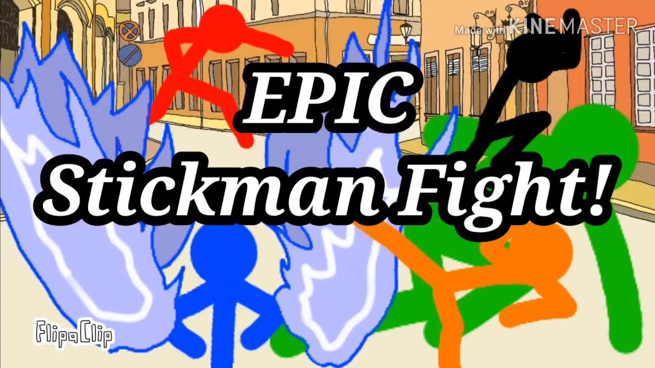 Epic Stickman Fight(Flipaclip Animation) - YouTube
