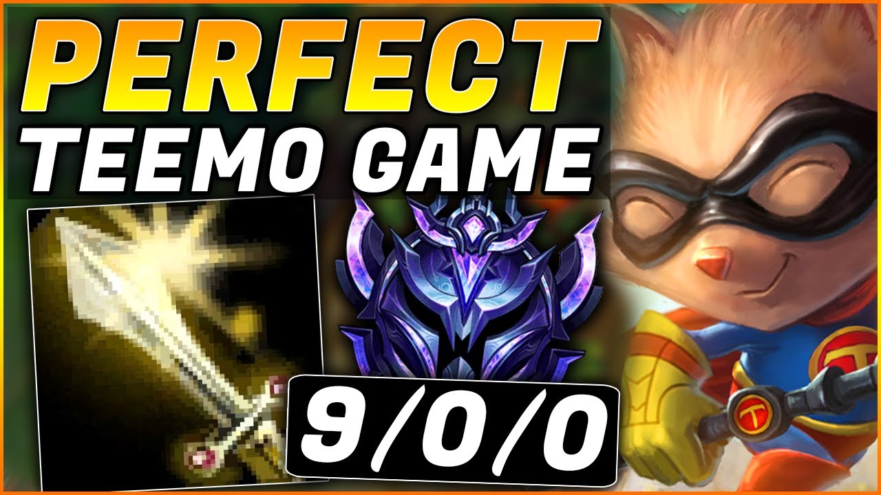 Diamond Teemo HARD CARRIES with Perfect KDA!! | League of Legends ...