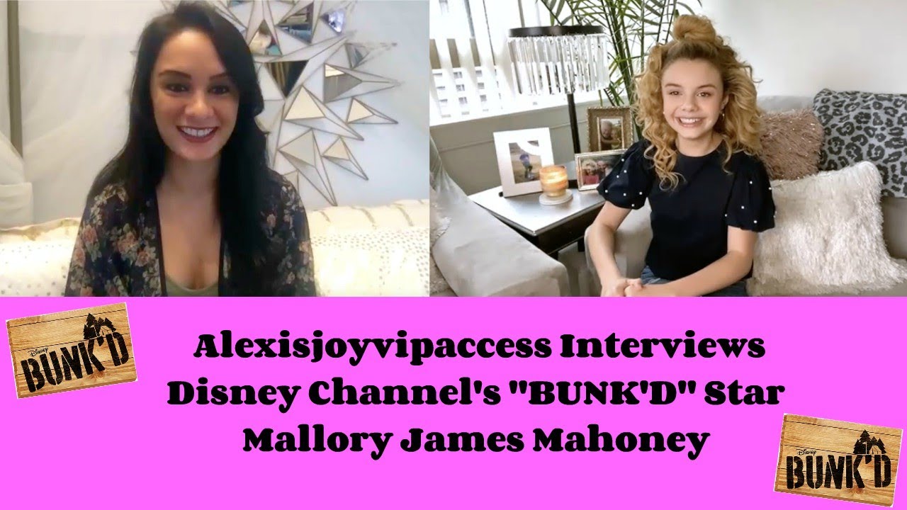 BUNK'D Star Mallory James Mahoney Talks Season 5 Renewal - Interview ...