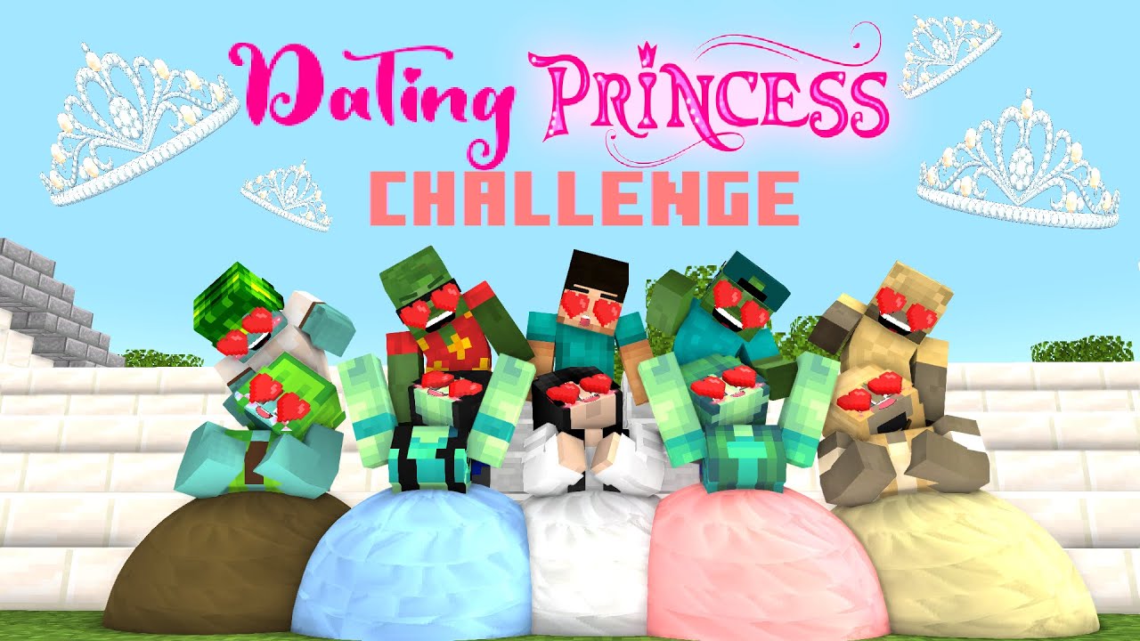 Minecraft, Dating With A Cute Girls Princess Challenge (PART 3 ...