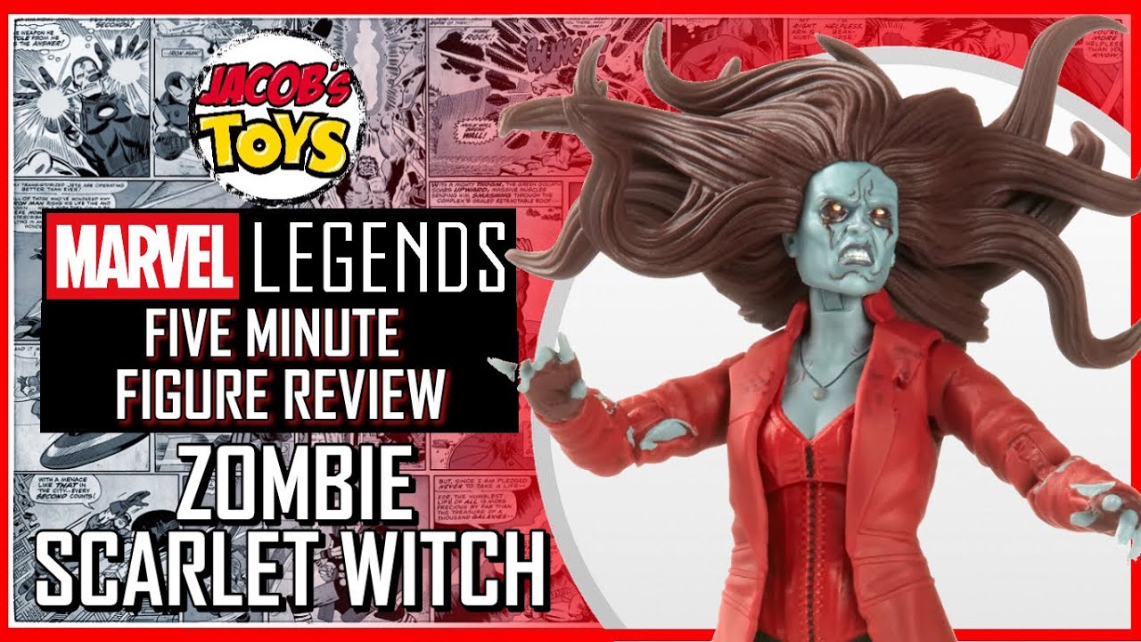Zombie Scarlet Witch | Action Figure Review | MCU | Marvel Legends ...