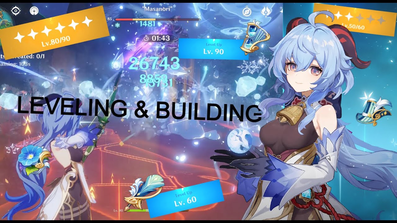 Leveling up & building Ganyu! |Genshin impact - YouTube