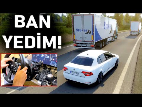 SOLLADIM BAN YEDİM! (BÖYLE ADMİNİN AMK) - DUİSBURG CALAİS YOLU - ETS 2 MP T300RS GT