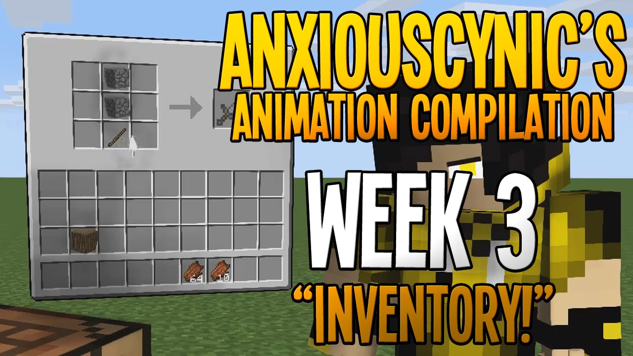 Inventory - Week 3 - Compilation Minecraft Animation - YouTube