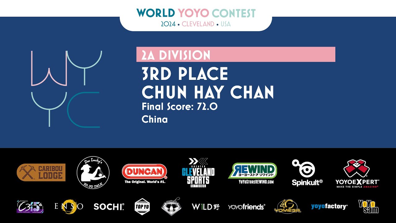 #WYYC2024 2A Final 3rd Chun Hay CHAN - YouTube