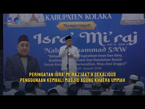 Penggunaan Kembali Masjid Agung Khaera Ummah.