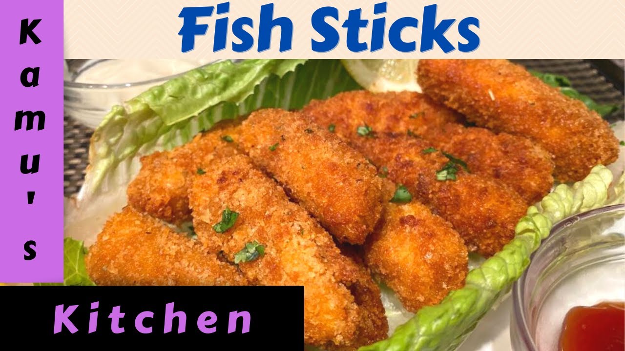 How to Make Fish Sticks | Fish Fingers Recipe | Homemade Fish Sticks ...