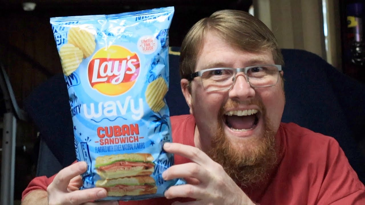Wavy Lays Cuban Sandwich Chips - YouTube