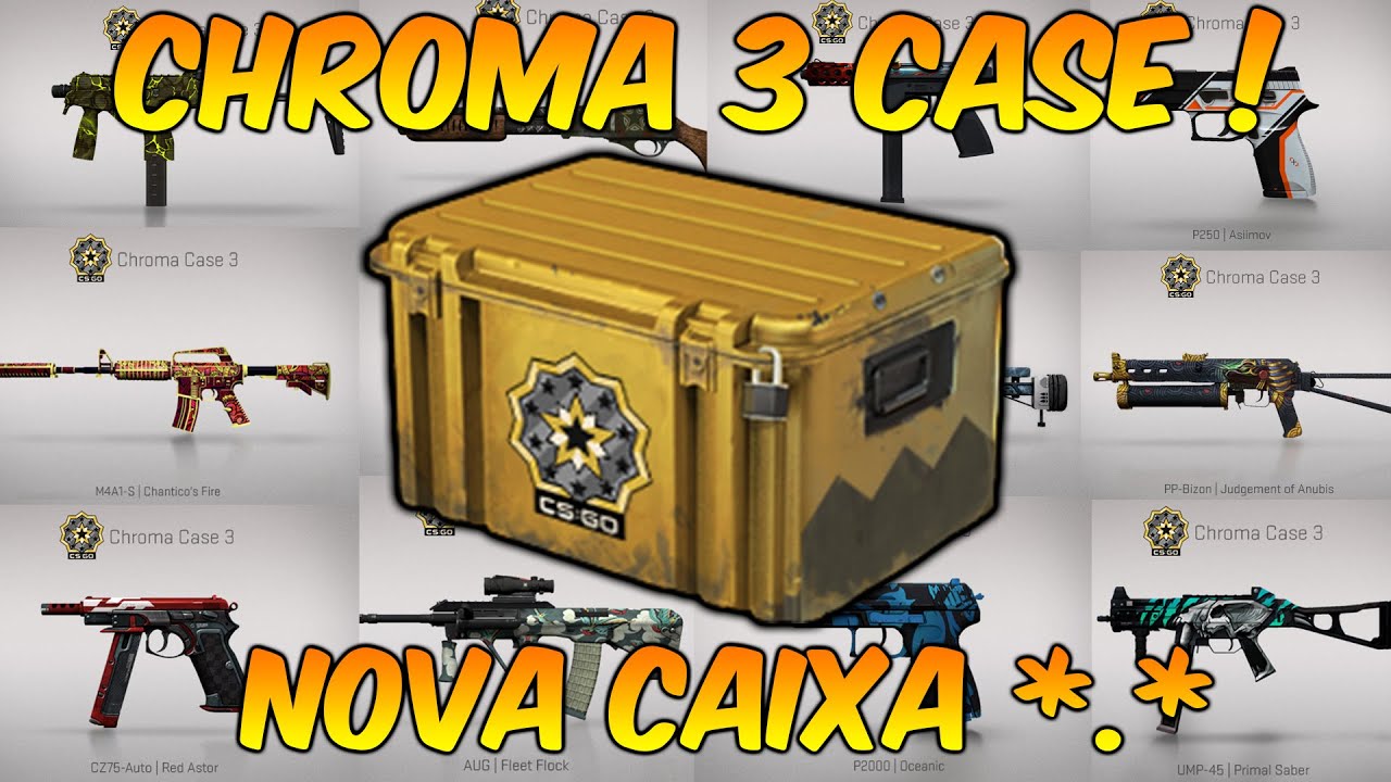 CHROMA 3 CASE ! OMG *.* NOVA CAIXA CS: GO ! - YouTube