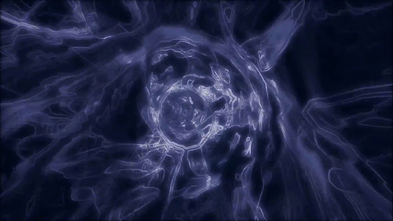 Blue Tunnel Vision | Relaxing Screensaver - YouTube