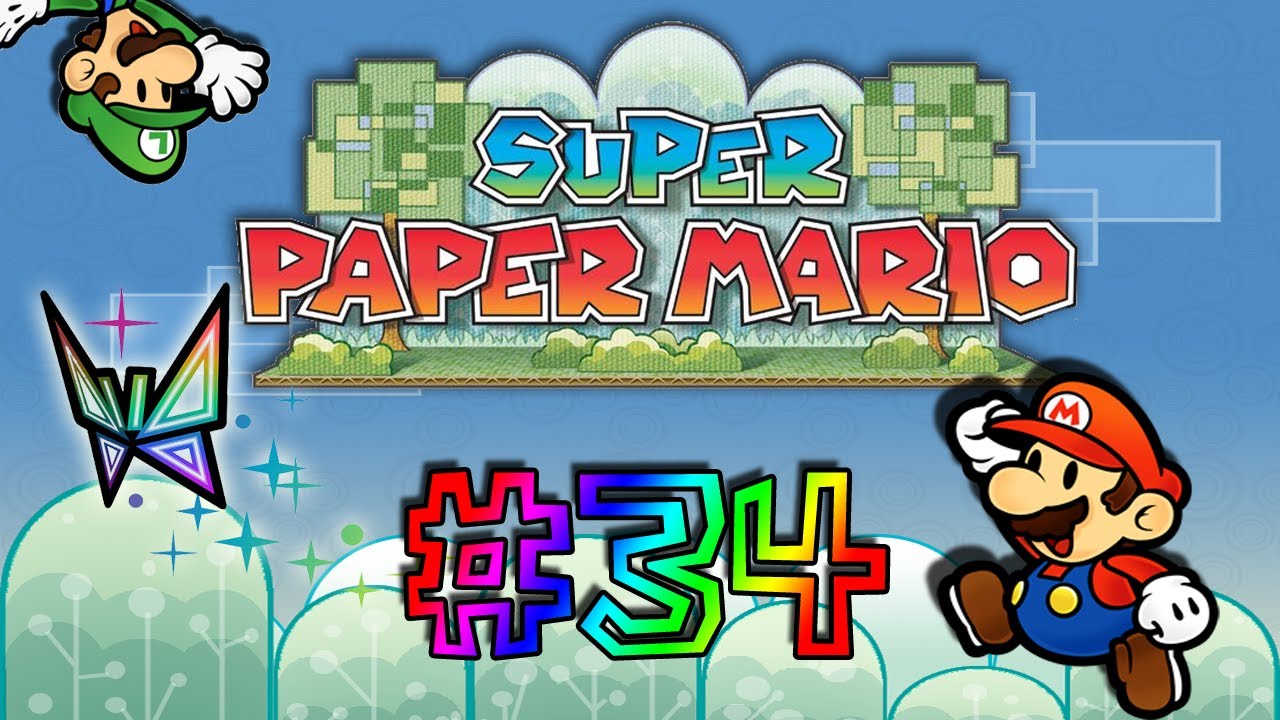 Let's Play Super Paper Mario 34: Perso nelle cose secondarie - YouTube
