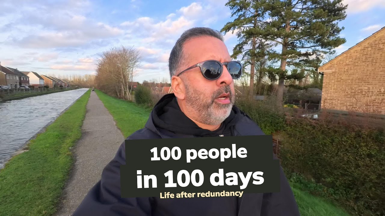 I lost my job. Then I spoke to 100 people in 100 days. - YouTube