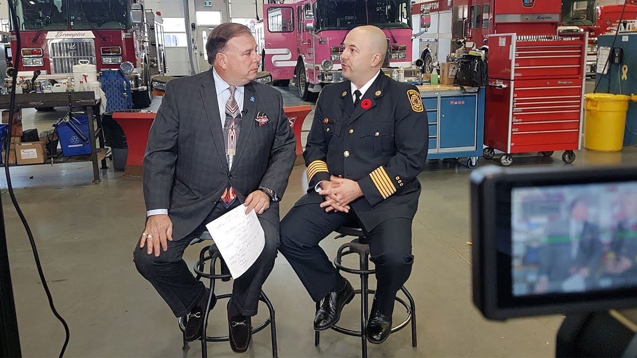 Brampton Fire Chief Bill Boyes - YouTube