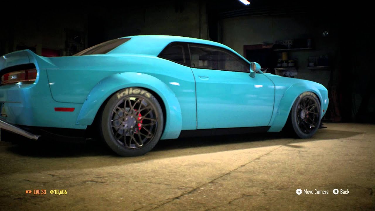 Need For Speed 2015 Dodge Challenger Build Teaser - YouTube
