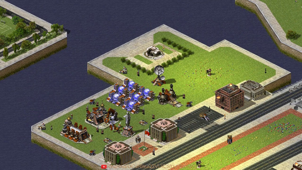 Operation 06 Liberty | Red Alert 2 Mission Map Video Zoom - YouTube