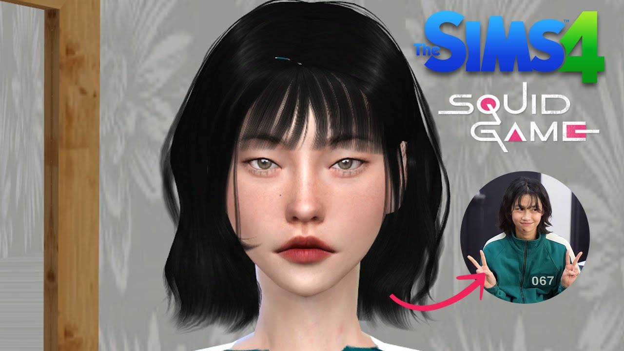 Kang Sae Byeok (Jung Hoyeon) SQUID GAME | The Sims 4 CAS (SPEED EDIT ...