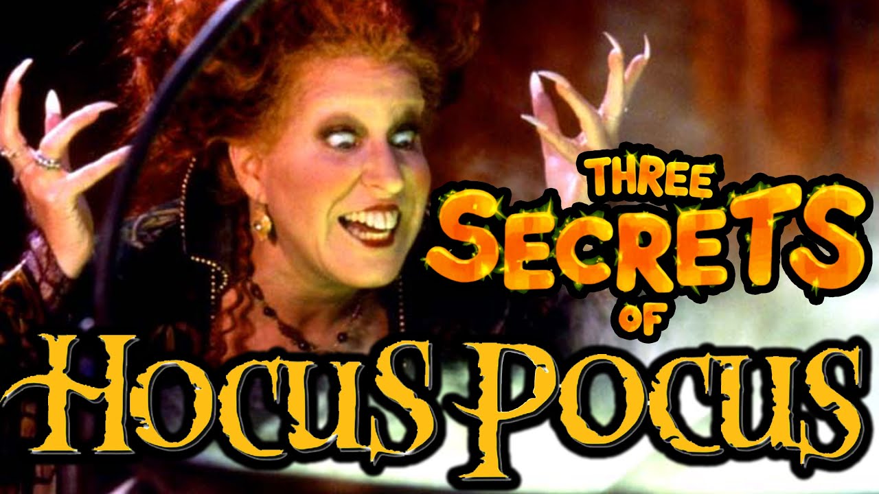 Three secrets of Hocus Pocus (1993) - YouTube