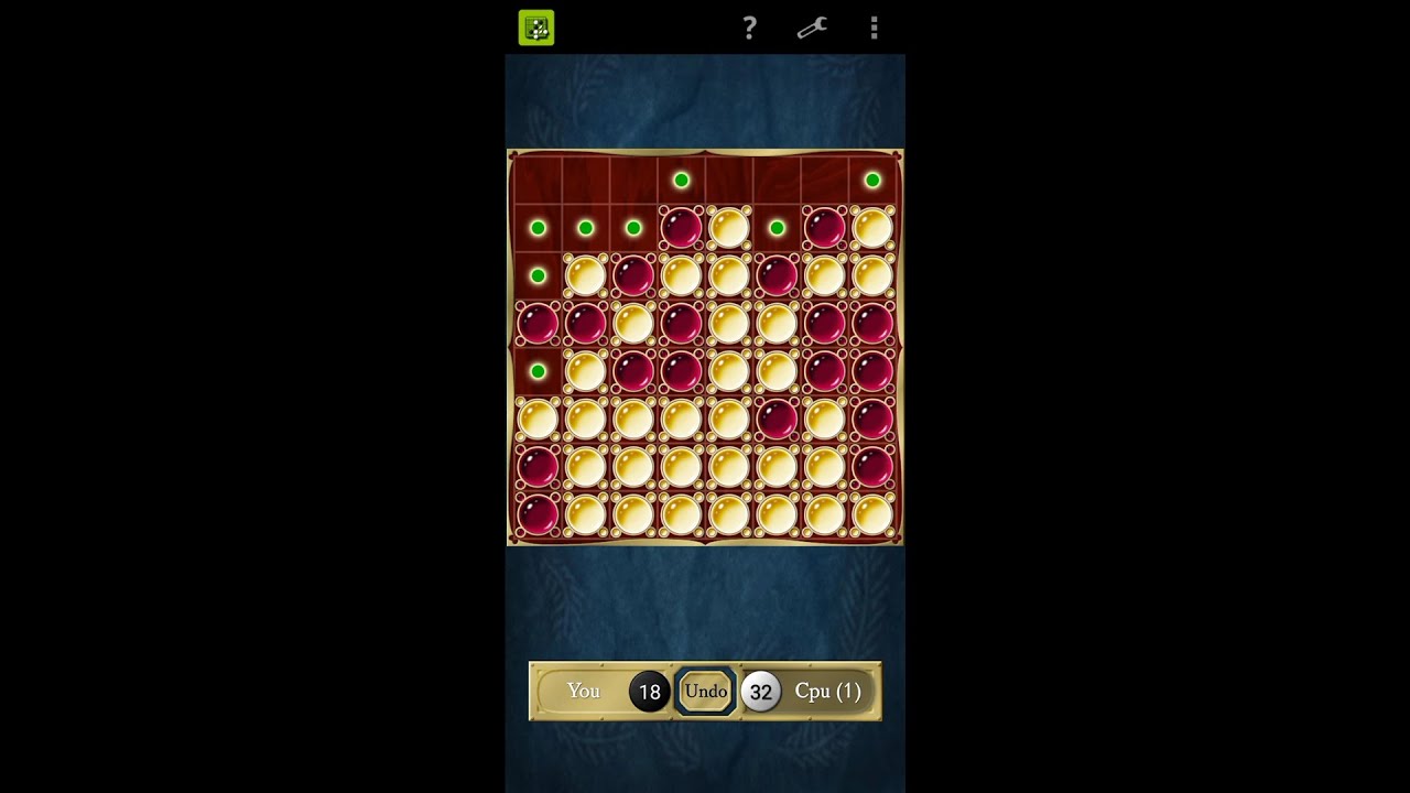 Reversi (by AI Factory Limited) - free offline classic board game for Android - gameplay. - YouTube