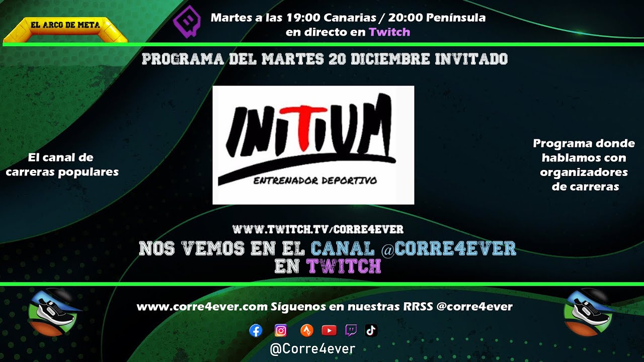 Programa Especial 5 El Arco de Meta - Entrenamiento de Trail por Initium - YouTube