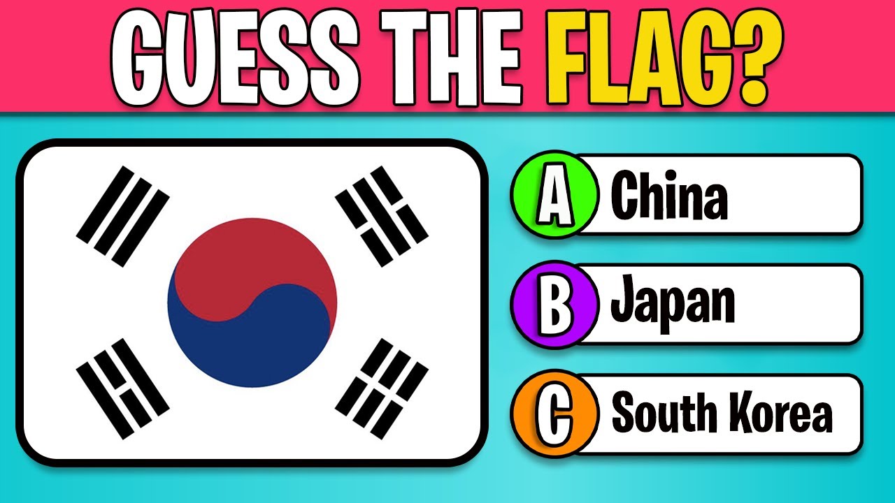 Guess and Learn ALL 49 FLAGS Of ASIA | Flag Quiz - YouTube