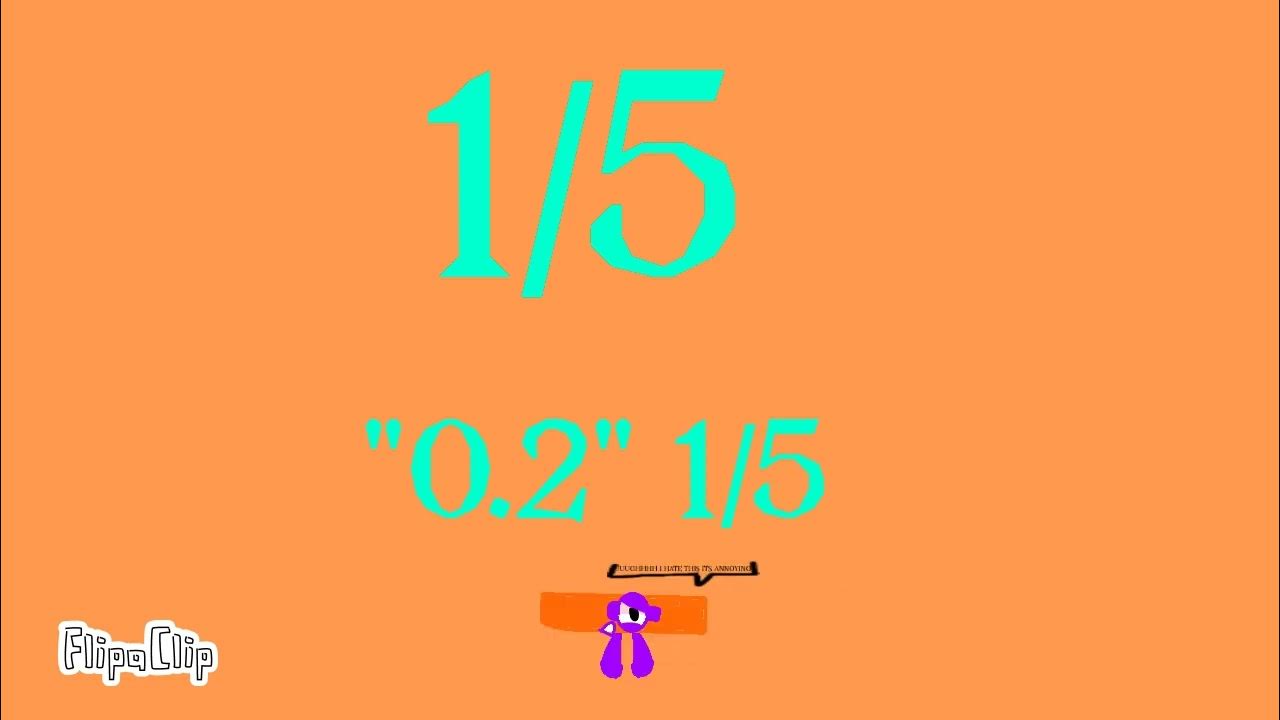 Unit fractions numberblocks band 1! - YouTube