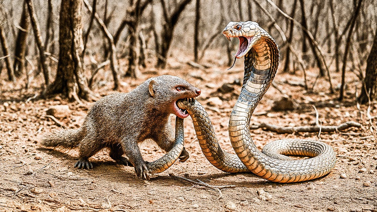 How Does This Tiny Mongoose Kill King Cobras? - YouTube