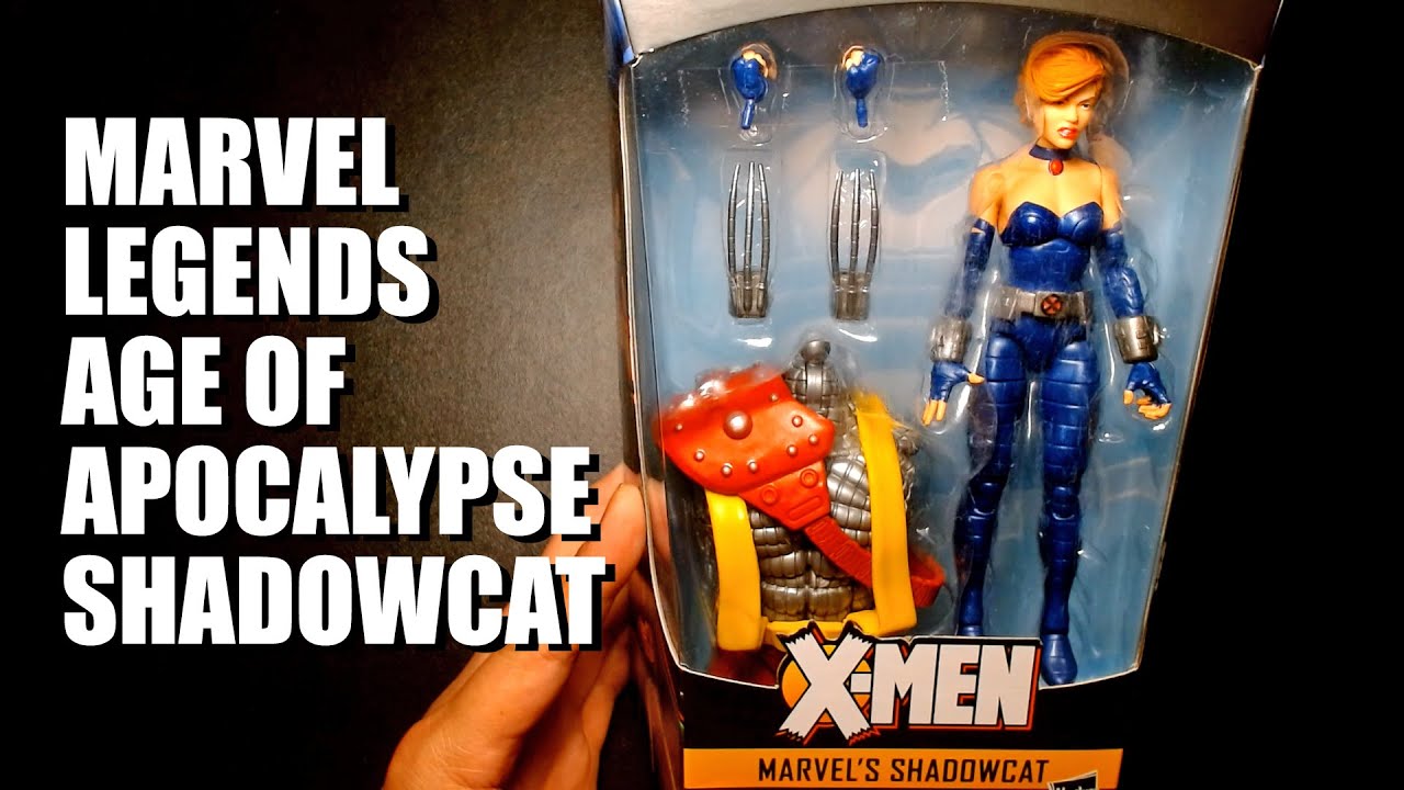 Marvel Legends X-Men Age of Apocalypse Shadowcat Unboxing and Review ...