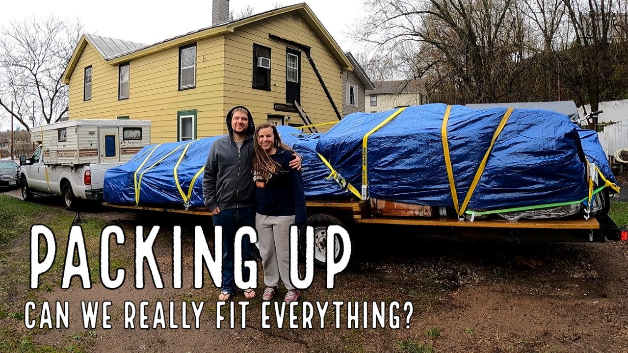Packing Up - Trying to pack for a cross country journey - YouTube