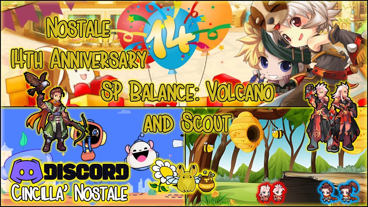 NosTale IT: 14th Anniversary + SP Balance Volcano and Scout - YouTube