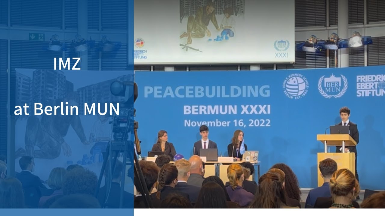 IMZ Model United Nations - BERMUN Opening Speech 2022 - YouTube