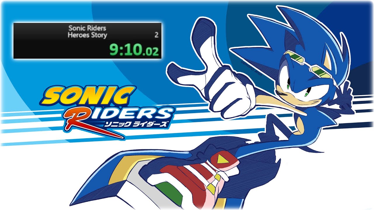 I SPEEDRAN SONIC RIDERS FOR THE FIRST TIME! - Sonic Riders - YouTube