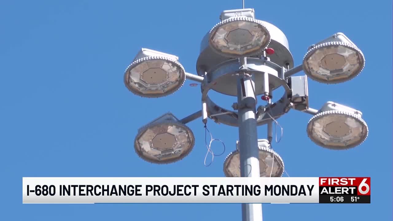 I-680 interchange project starting Monday - YouTube