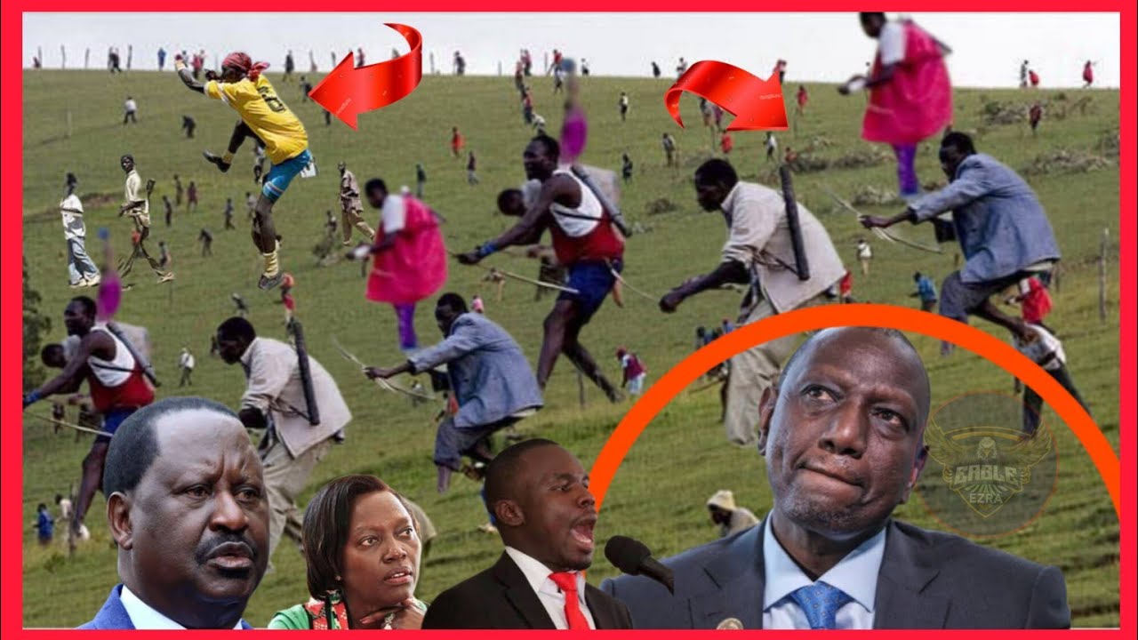 RUTO'S armed KALENJIN storms SONDU boarder and K1LLS Luos TODAY | RAILA ...